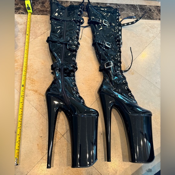 Pleaser | Shoes | New Inch Pleaser Thigh High Size 7 | Poshmark